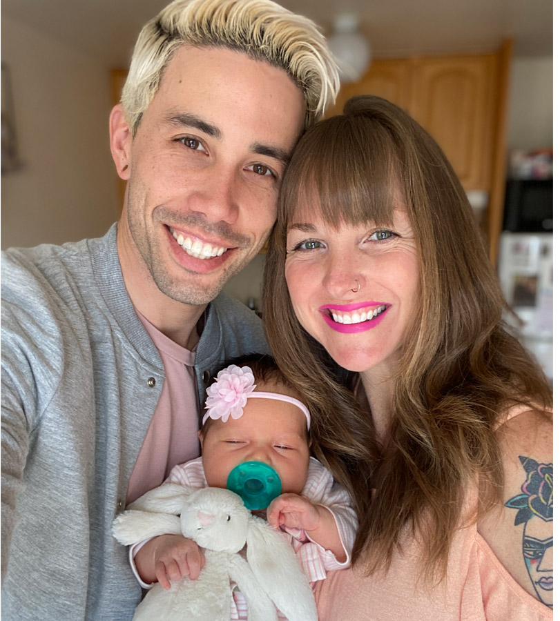 Member Spotlight: Keely, Byron and Baby Colette - Cleo